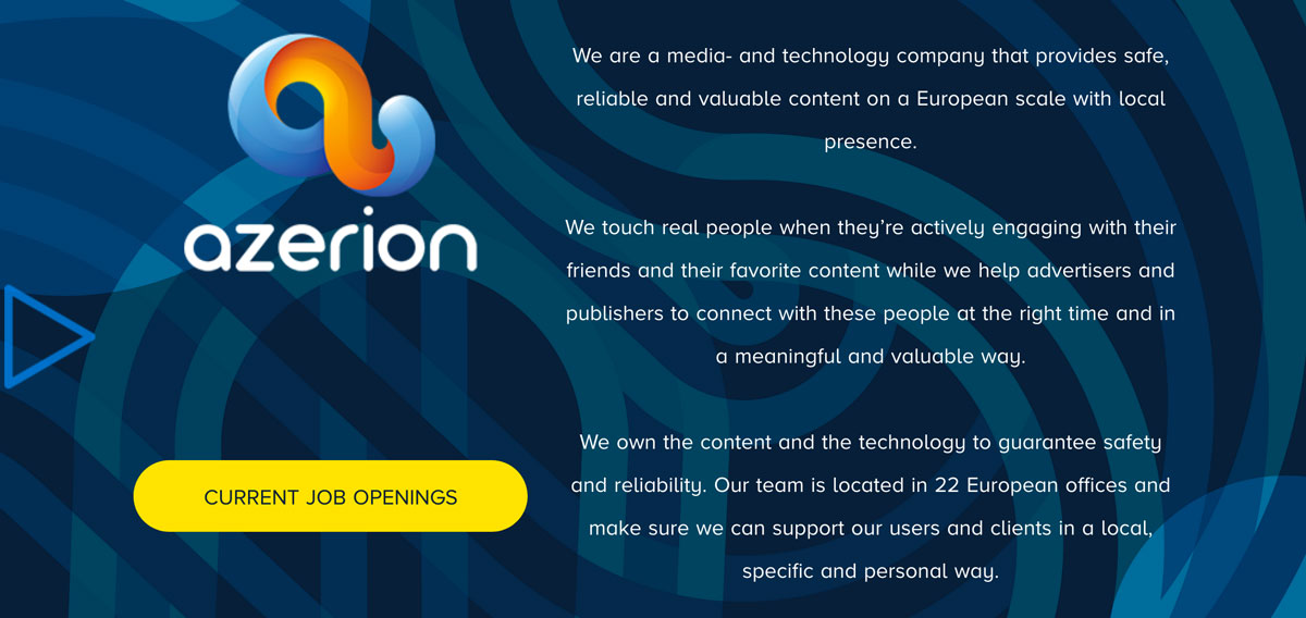 HTML5 Game Developer at Azerion - Gamedev.js